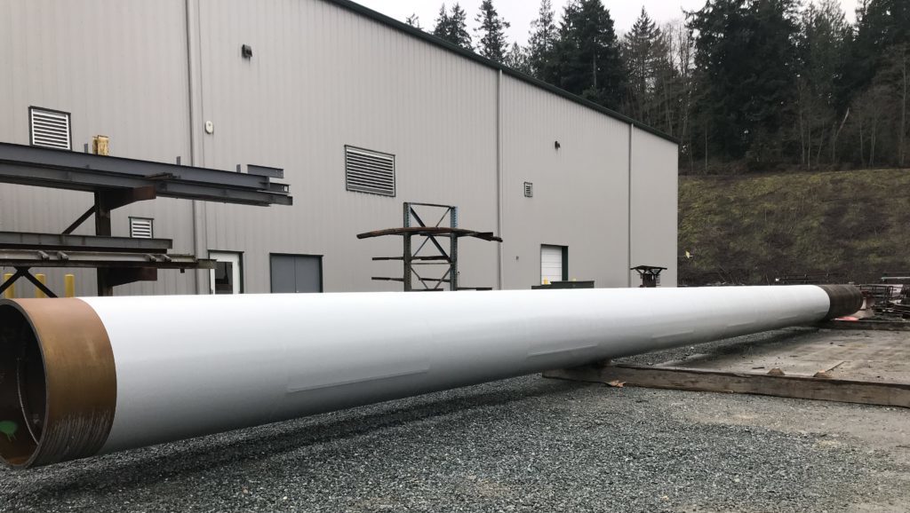 Port of Alaska Dock Piling Fabrication - T Bailey